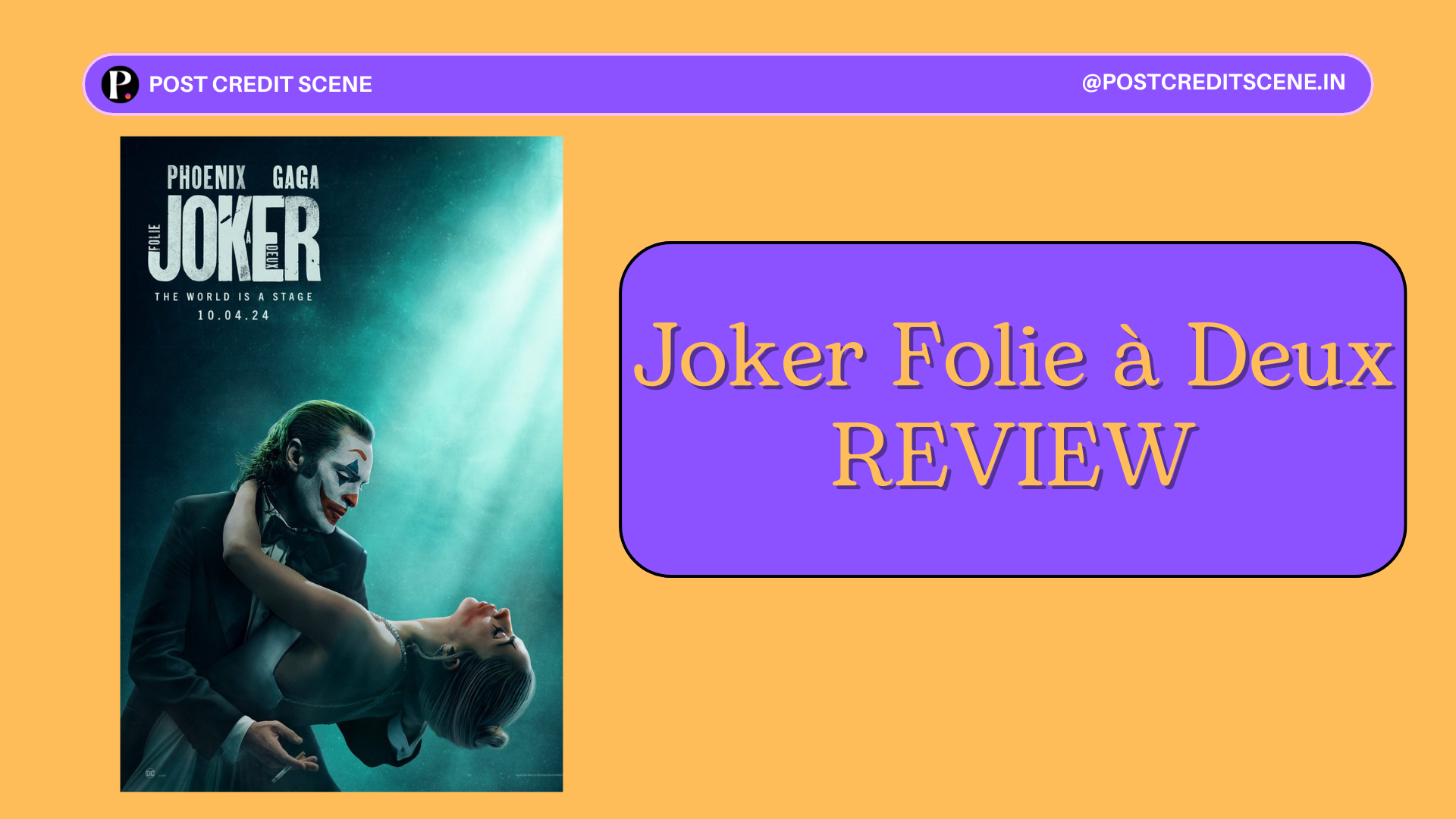 Joker Folie à Deux Review: A Bold, Bewildering Sequel That Dances to Its Own Tune - Post Credit ...