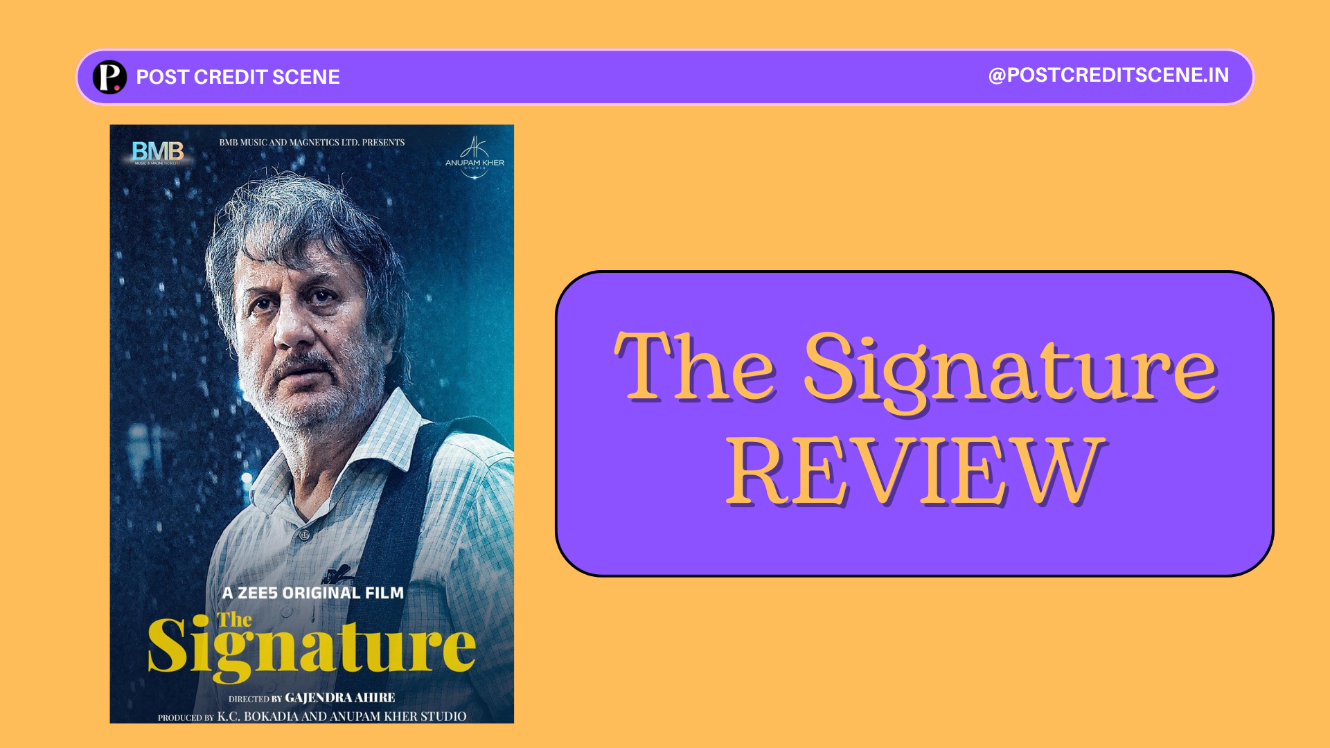 The Signature Review: A Remake That Misses the Mark - Post Credit Scene